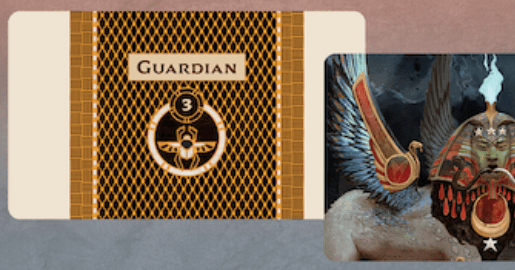 Ankh: Gods of Egypt – Enigma Sphinx Promo Card | Board Game | BoardGameGeek