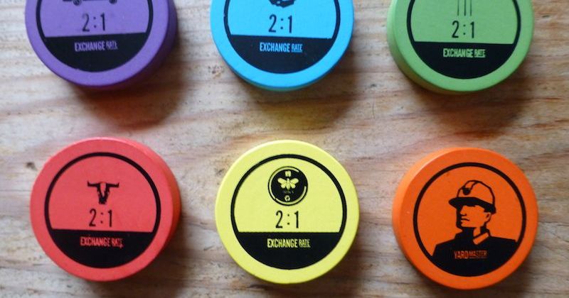 Yardmaster: Wooden Tokens | Board Game Accessory | BoardGameGeek