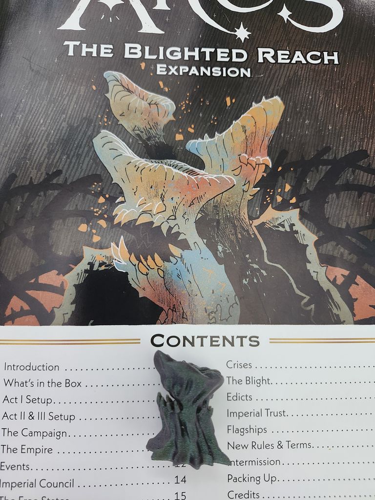 3D Blight token upgrade ideas | Arcs: The Blighted Reach Expansion