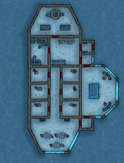 Underwater Base Map | RPG Item | RPGGeek