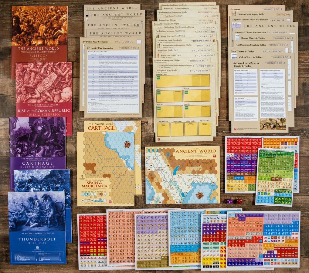 Medium City counters | Thunderbolt: Deluxe Edition