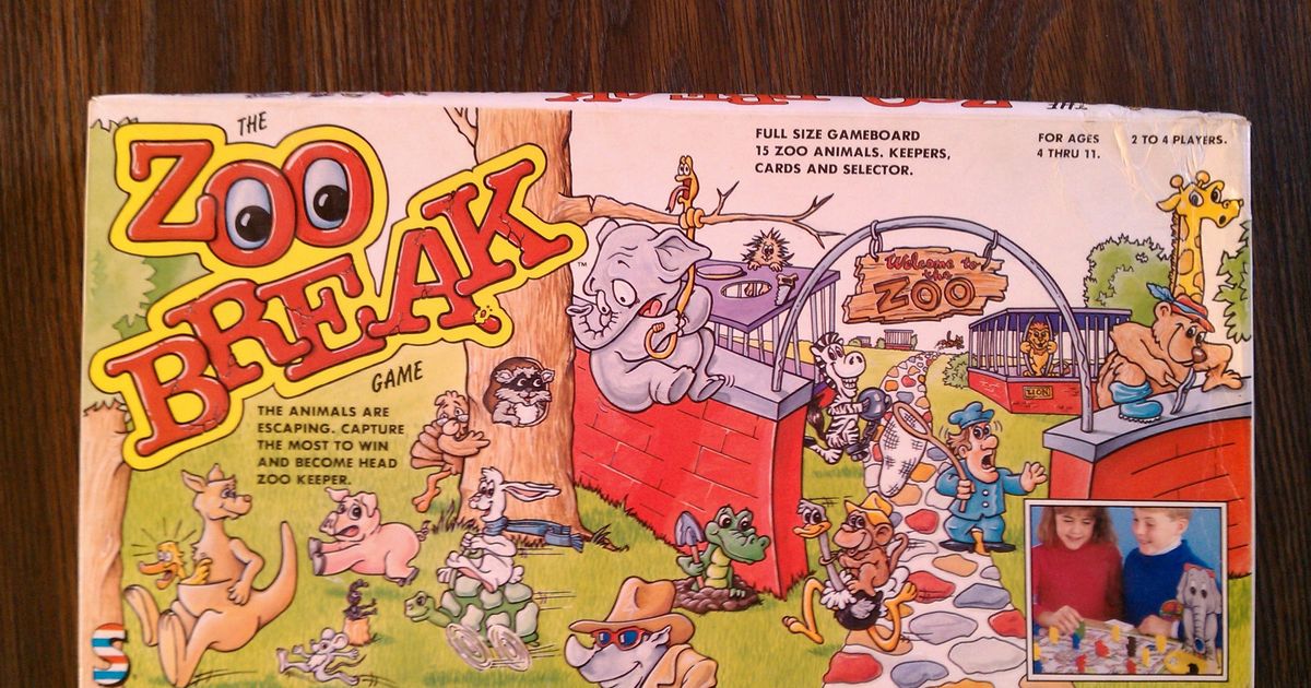 The Zoo Break Game | Board Game | BoardGameGeek