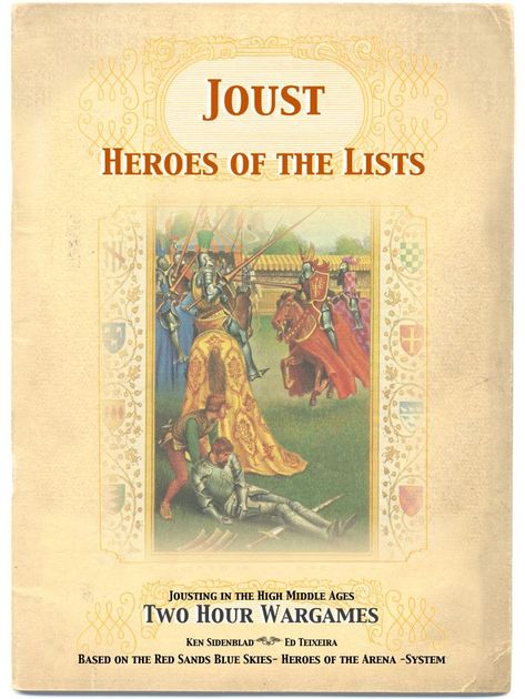 Joust Player Reference | Joust: Heroes of the Lists