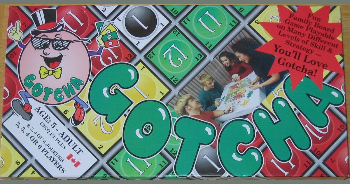 Gotcha | Board Game | BoardGameGeek