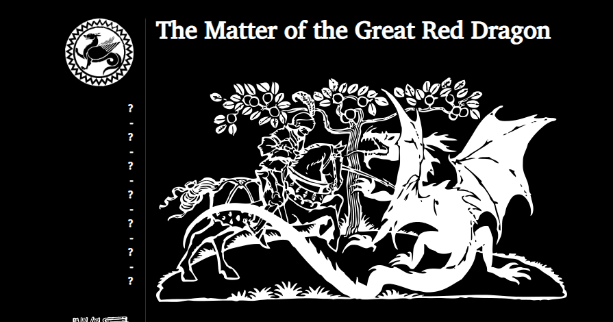 The Matter of the Great Red Dragon | Video Game | VideoGameGeek
