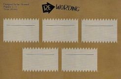 ReWording | Board Game | BoardGameGeek