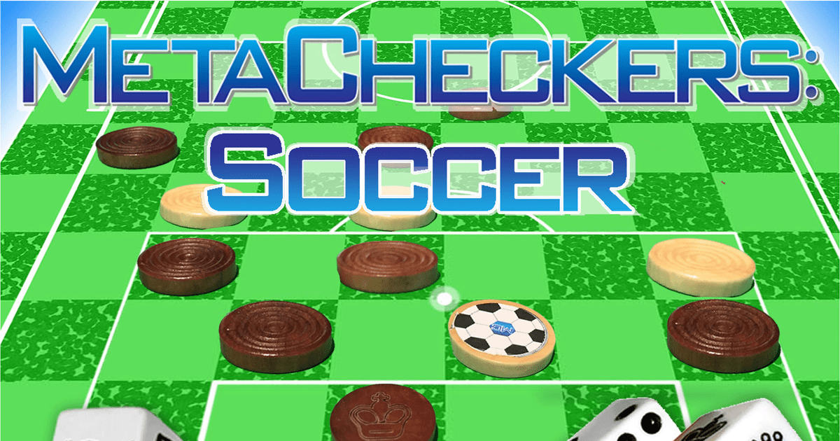 MetaCheckers: Soccer | Board Game | BoardGameGeek