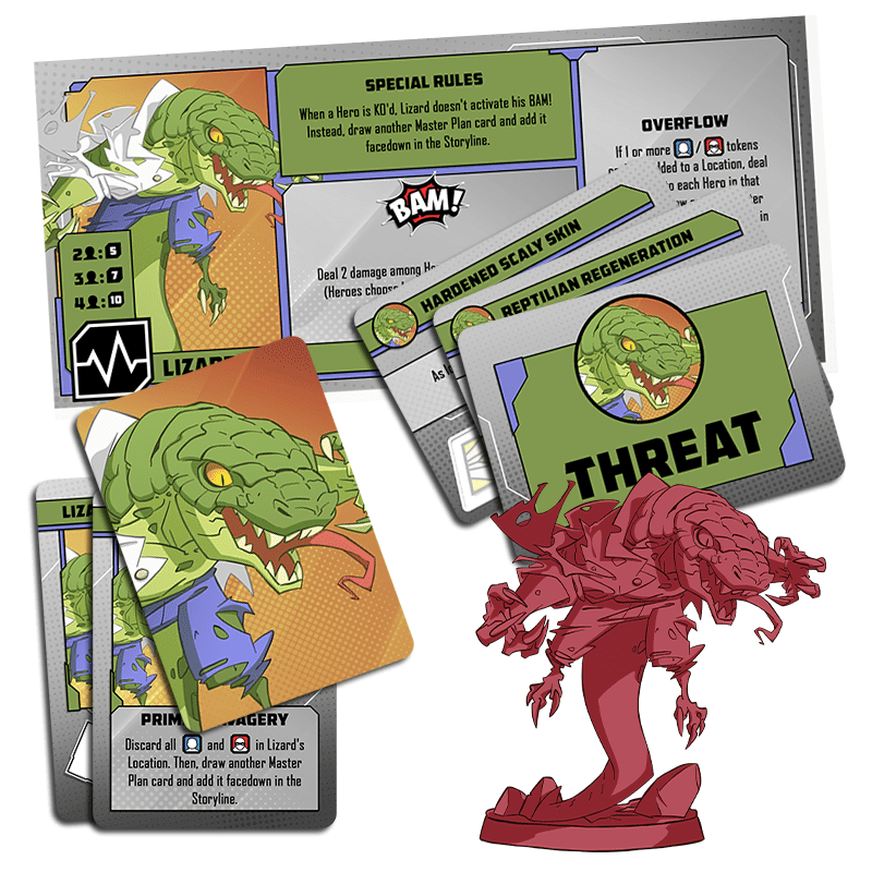 Lizard (Villain) | Marvel United