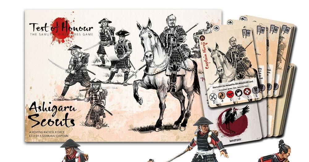 Test of Honour: The Samurai Miniatures Game – Ashigaru Scouts | Board ...