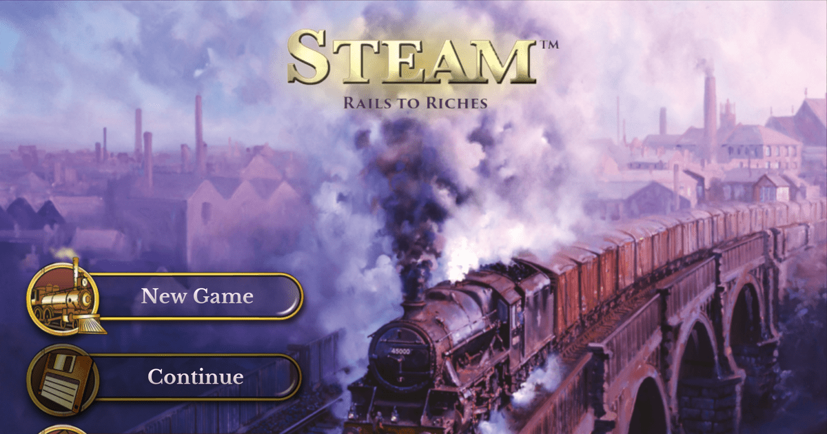 Steam: Rails To Riches | Video Game | VideoGameGeek