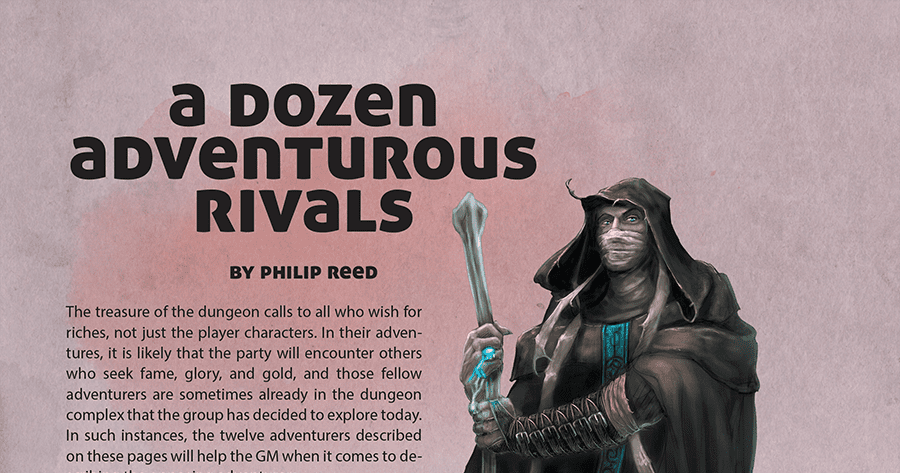 A Dozen Adventurous Rivals | RPG Item | RPGGeek