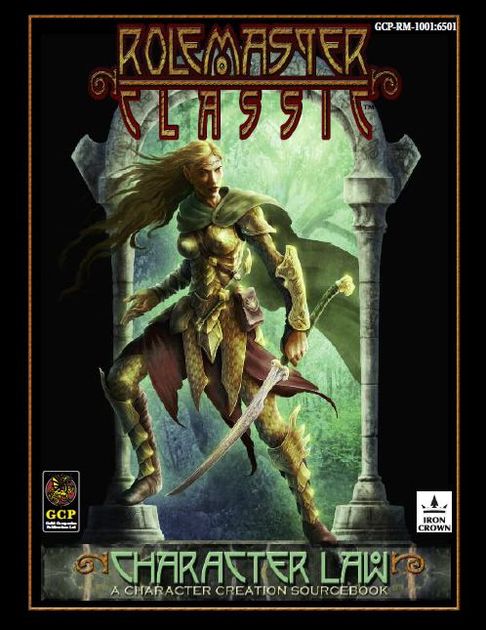 Rolemaster Classic: Character Law | RPG Item | RPGGeek