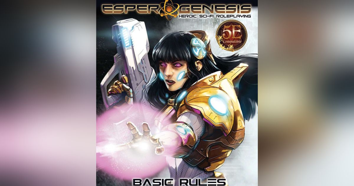 Esper Genesis Basic Rules | RPG Item | BoardGameGeek
