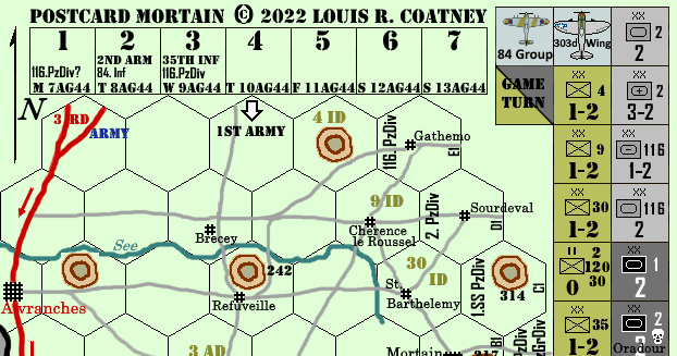 Postcard Mortain | Board Game | BoardGameGeek