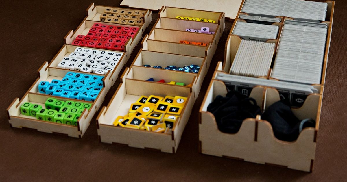 Roll for the Galaxy: reDrewno Insert | Board Game Accessory | BoardGameGeek