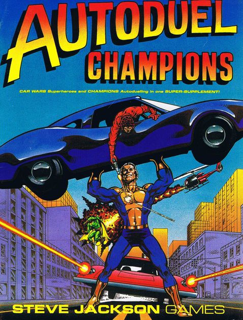 Autoduel Champions | Board Game | BoardGameGeek