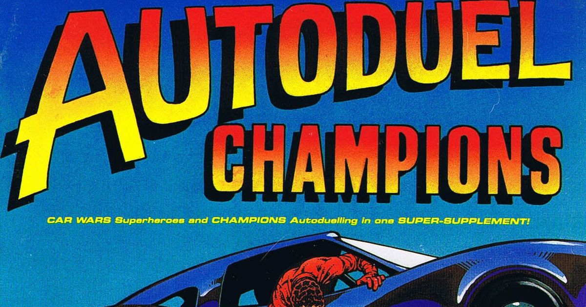 Autoduel Champions | Board Game | BoardGameGeek