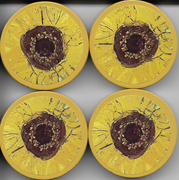 Musée: Sunflower Victory Tokens | Board Game Accessory | BoardGameGeek
