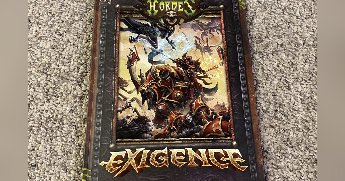 Hordes: Exigence | Board Game | BoardGameGeek