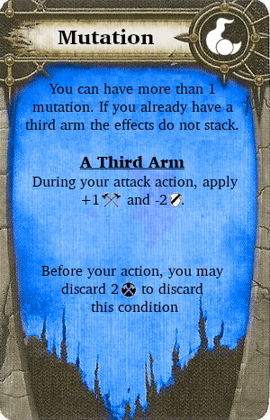 Mutation Conditions Cards | Warhammer Quest: The Adventure Card Game