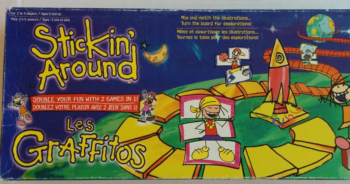 Stickin' Around | Board Game | BoardGameGeek