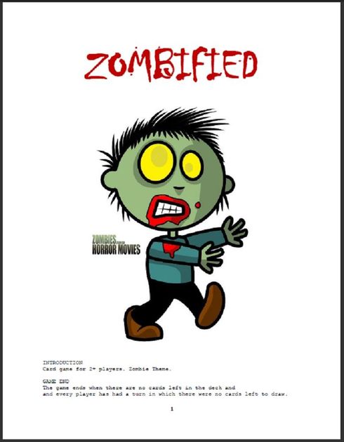 Zombified | Board Game | BoardGameGeek
