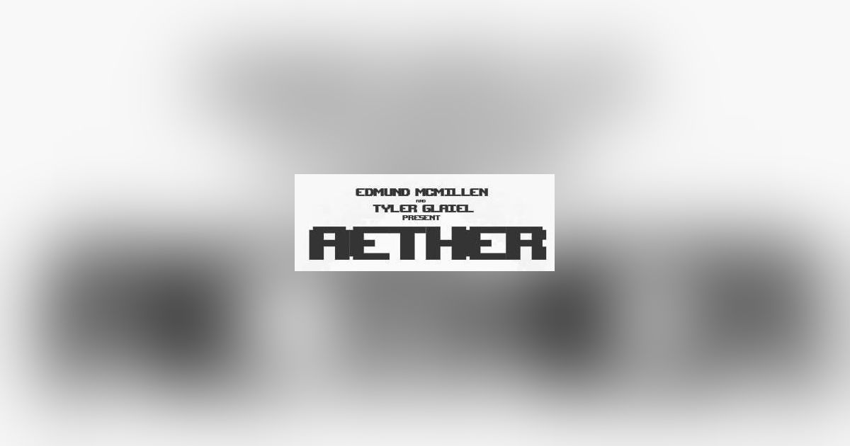 Aether | Video Game | VideoGameGeek