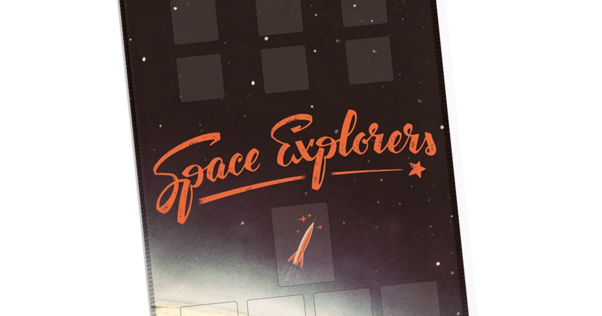 Space Explorers: Play Mat | Board Game Accessory | BoardGameGeek