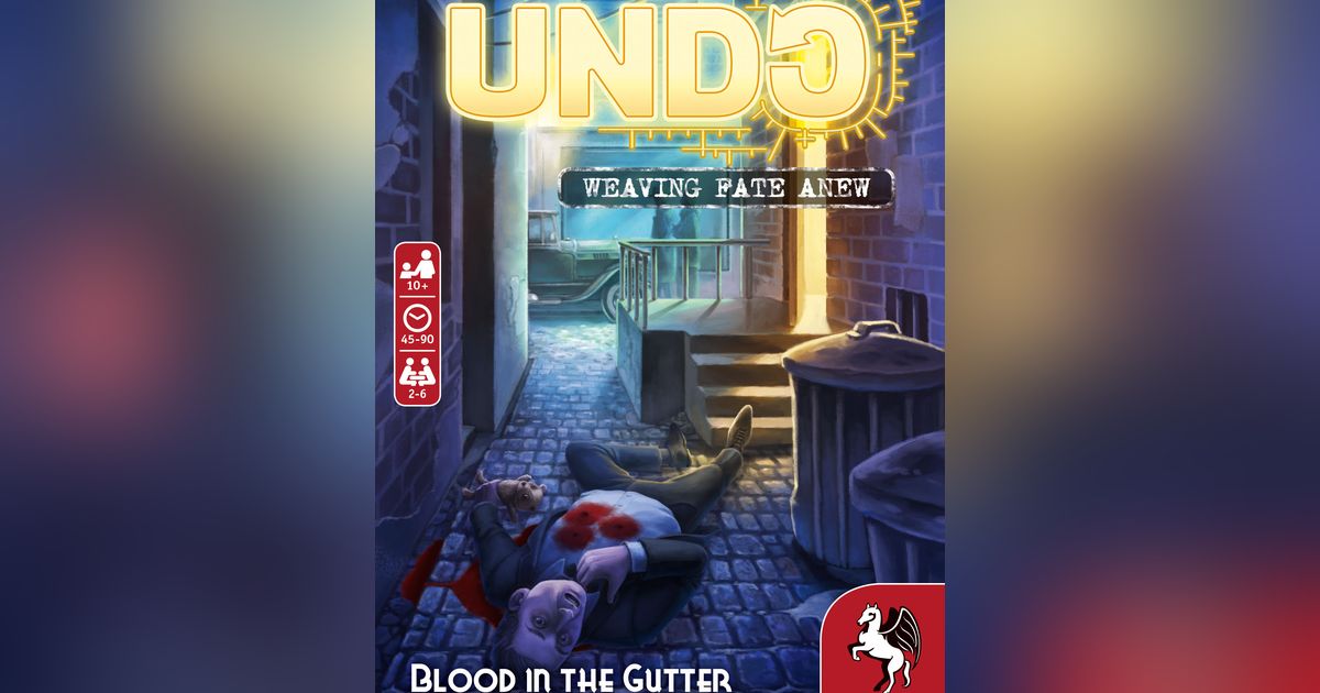 UNDO: Blood in the Gutter | Board Game | BoardGameGeek