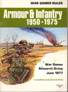 War Game Rules: Armour & Infantry – 1950-1975 | Board Game | BoardGameGeek