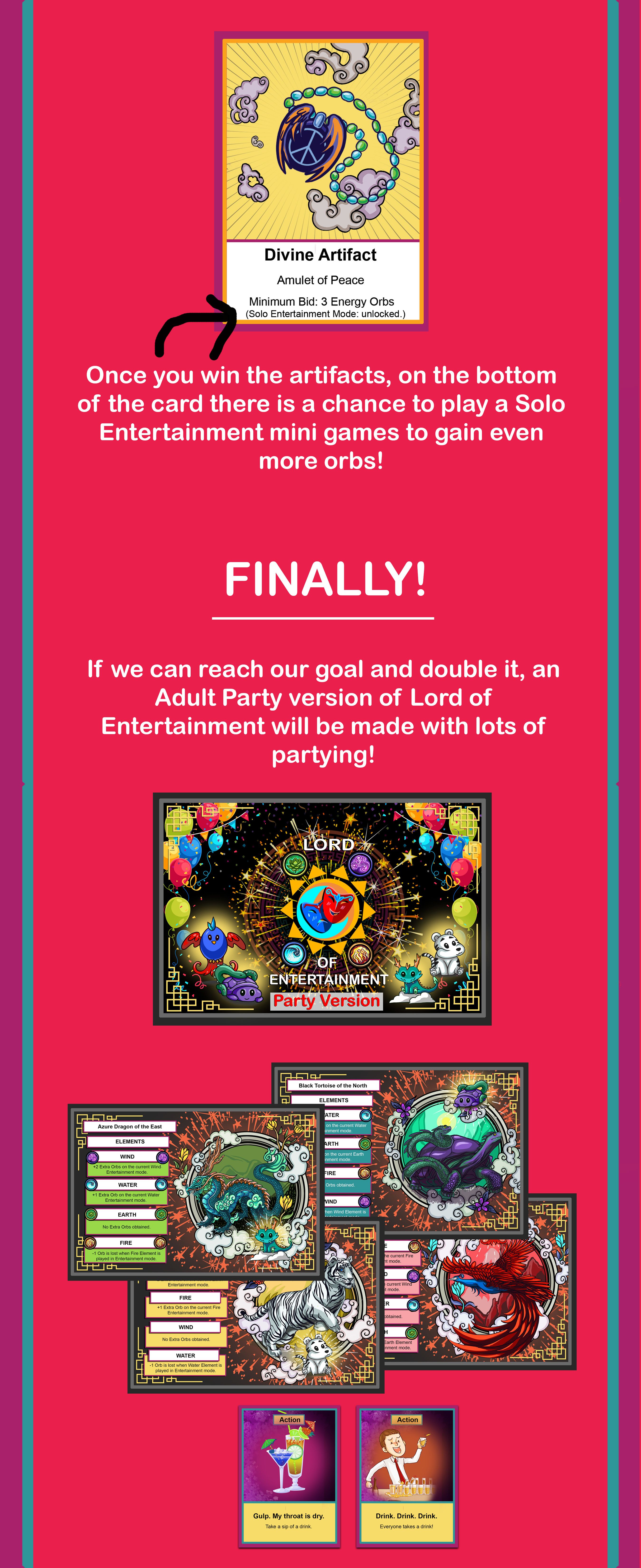 Relive your childhood memories- Lord of Entertainment card game Prelaunch