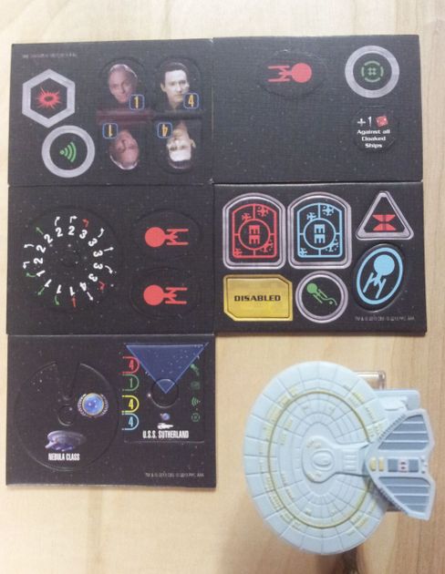 Star Trek: Attack Wing – U.S.S. Sutherland Expansion Pack | Board Game ...