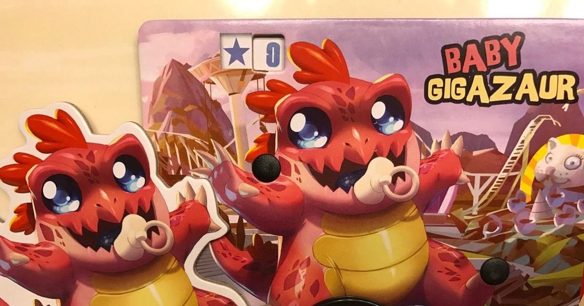 King of Tokyo/King of New York: Baby Gigazaur (promo character) | Board ...