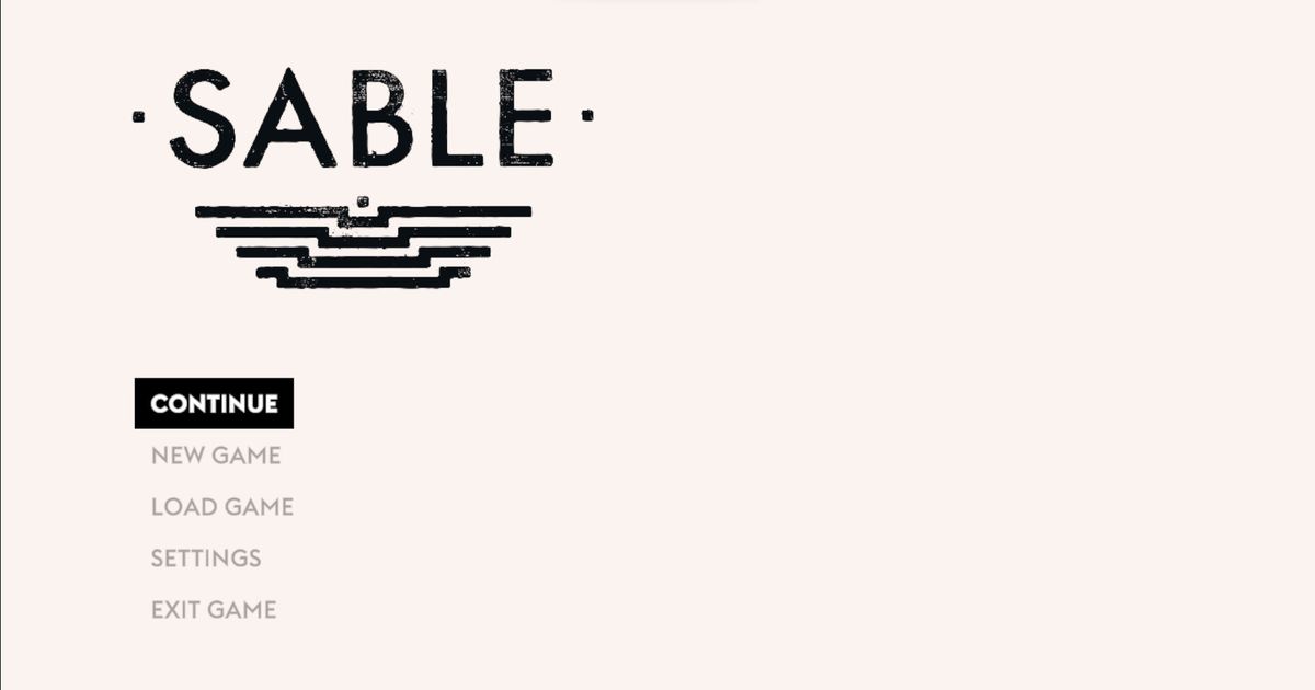 Sable | Video Game | VideoGameGeek