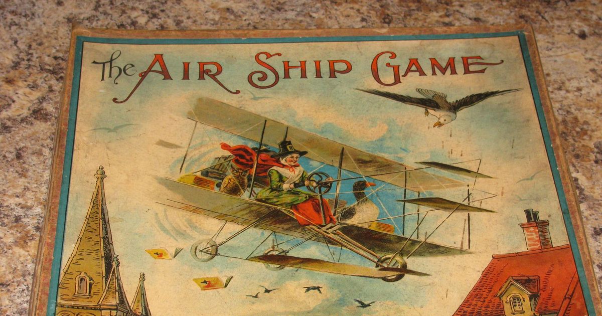 The Air Ship Game | Board Game | BoardGameGeek