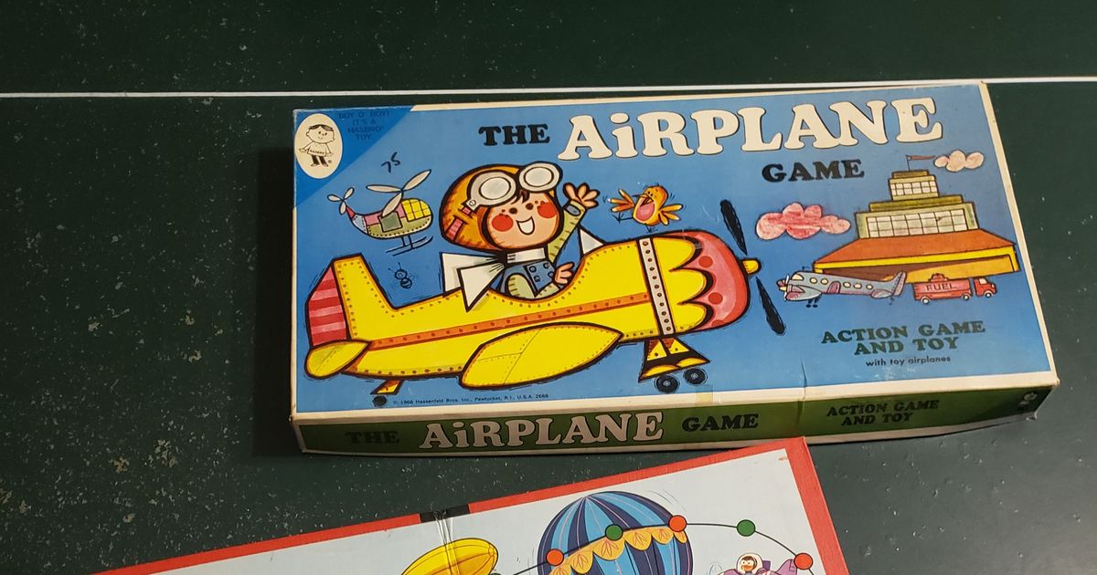 The Airplane Game | Board Game | BoardGameGeek