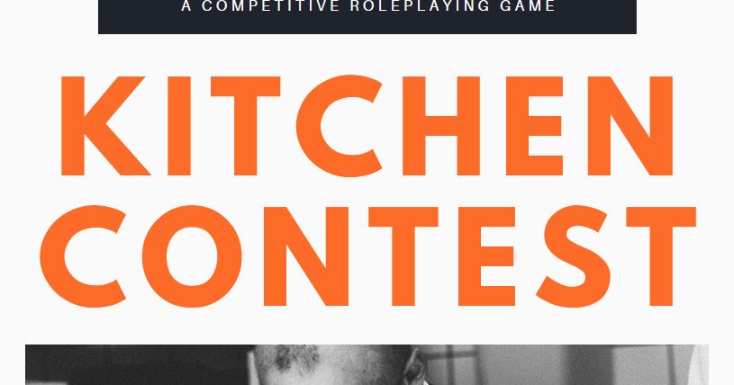 Kitchen Contest | RPG Item | BoardGameGeek