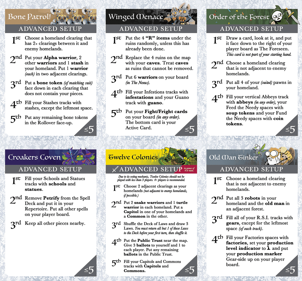 THE OUTSIDERS EXPANSION (ROOT Fanmade Content) | Root