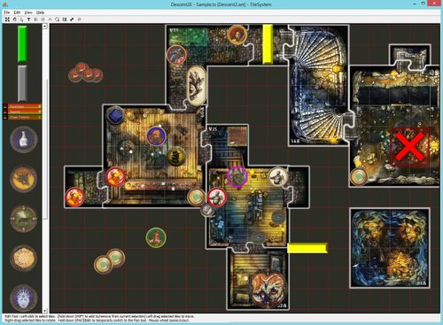 Descent 2nd Ed TileSet plugin for TileSystem | Descent: Journeys in the ...
