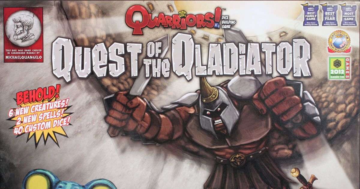 Quarriors! Quest of the Qladiator | Board Game | BoardGameGeek