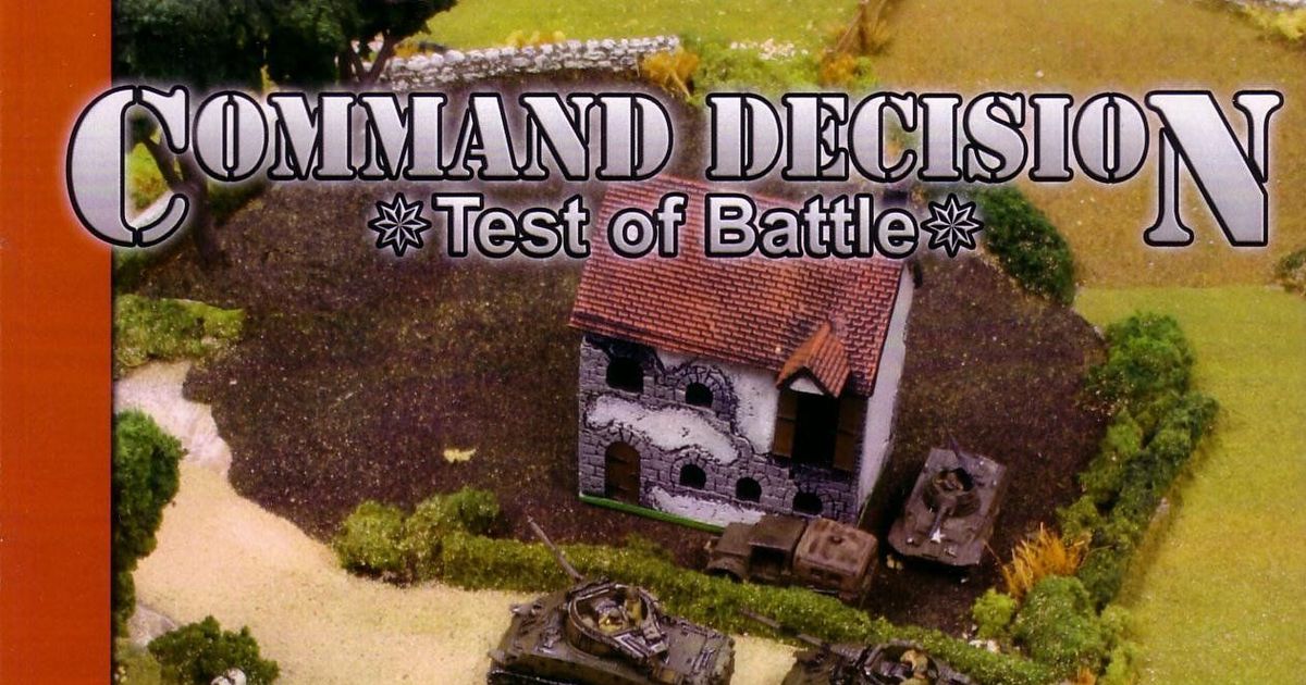 Command Decision: Test of Battle | Board Game | BoardGameGeek