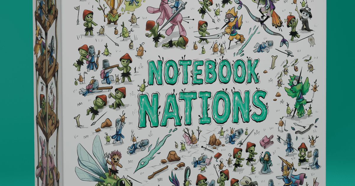 Notebook Nations | Board Game | BoardGameGeek