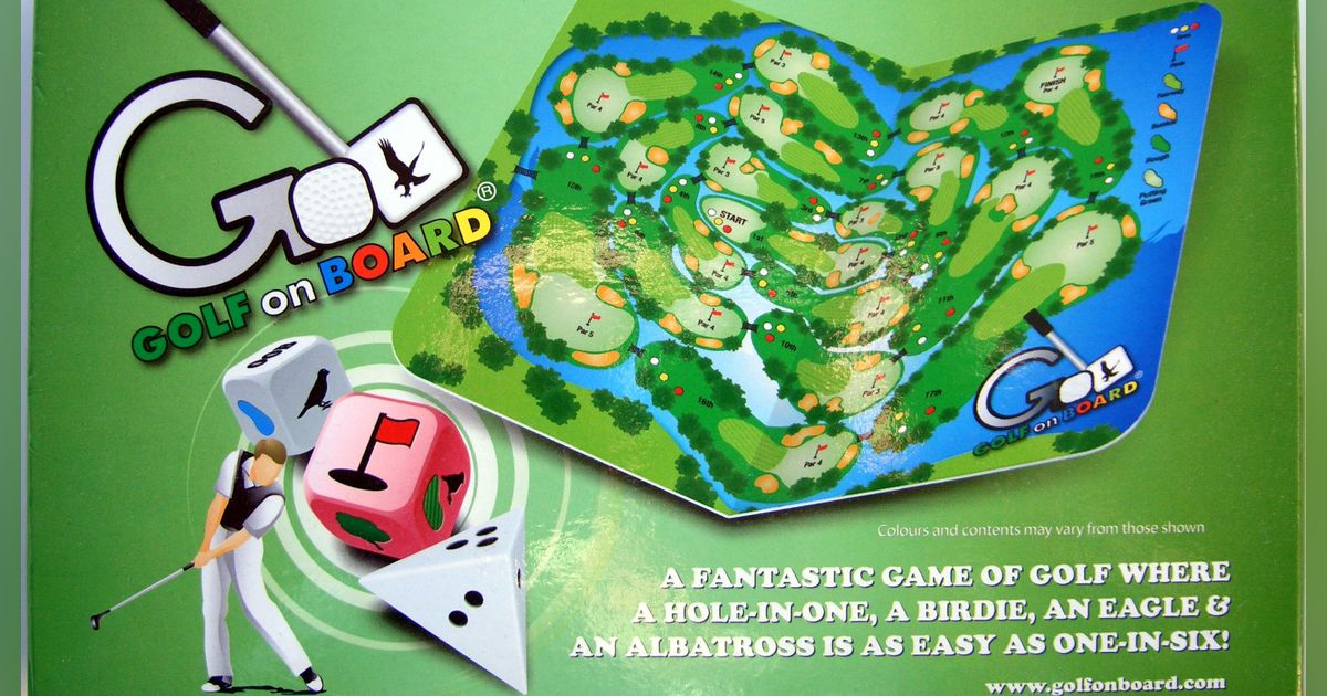 Golf On Board | Board Game | BoardGameGeek