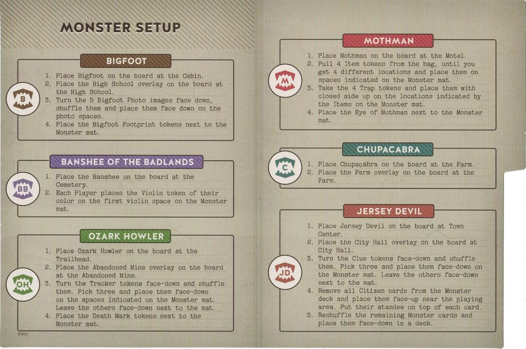 Cryptid Report Card Template update thread. | Horrified: American Monsters