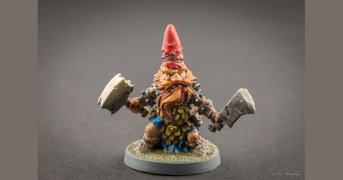 Massive Darkness: Dwarf Warrior Boss | Don't Play Gray! | RPGGeek