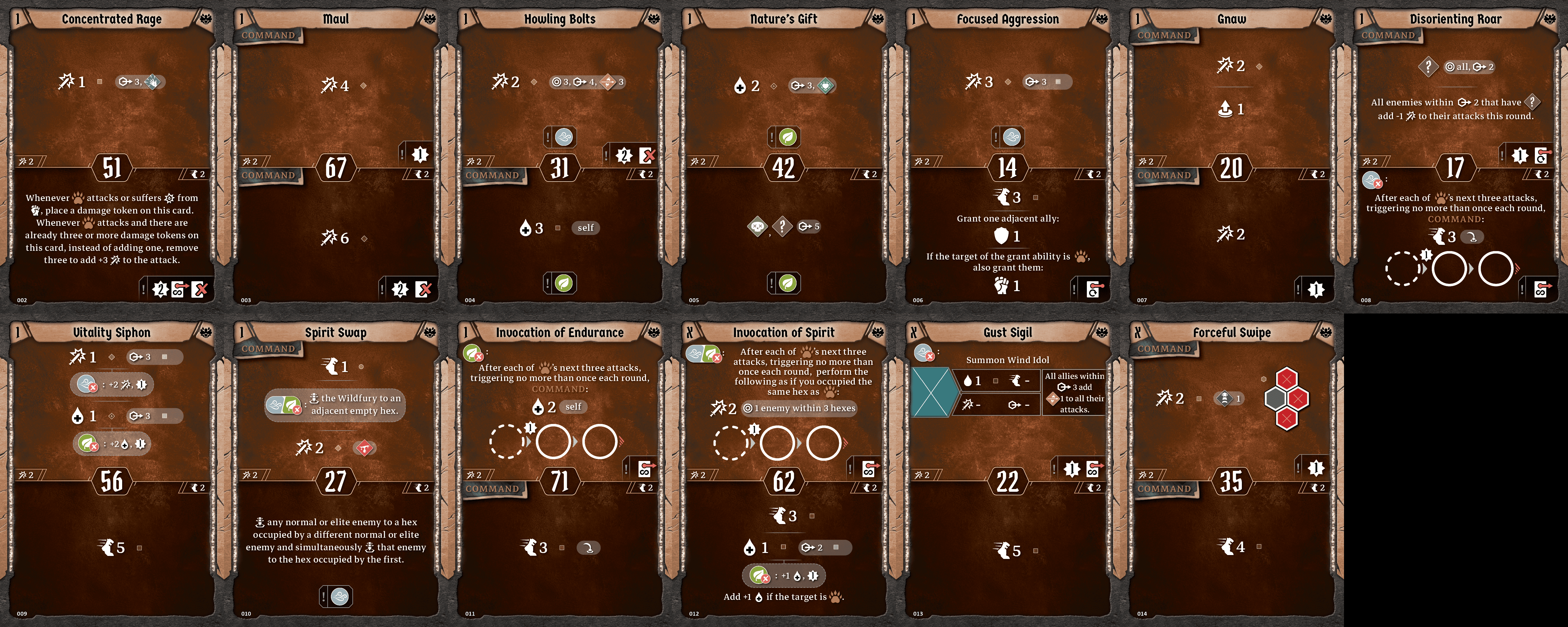 Two Mini level 1-5 cards, perks, and discussion [spoilers for Two Mini ...