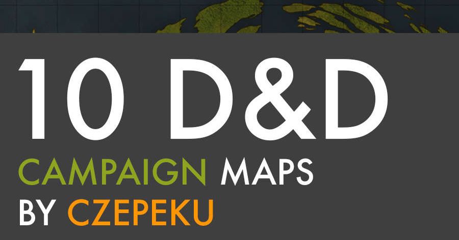 10 D&D Campaign Maps (Detailed) | RPG Item | RPGGeek