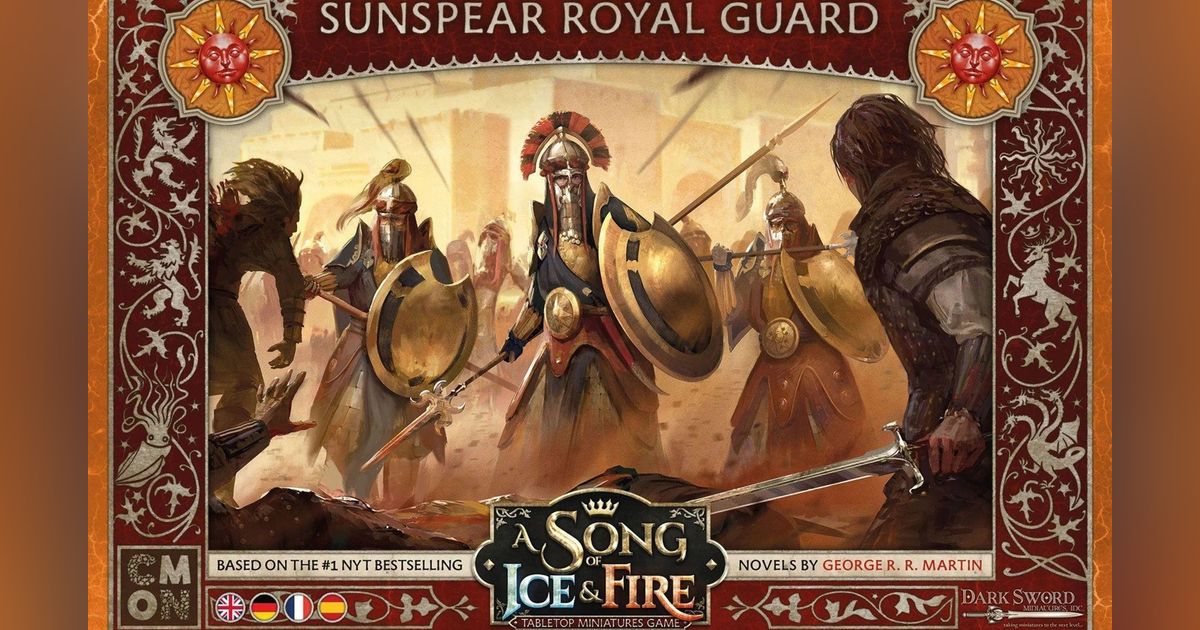 A Song of Ice & Fire: Tabletop Miniatures Game – Sunspear Royal Guard | Board Game | BoardGameGeek