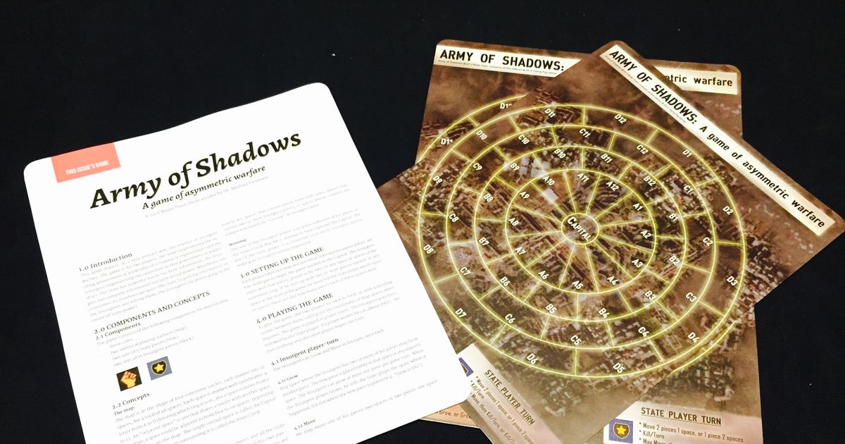 Army of Shadows | Board Game | BoardGameGeek