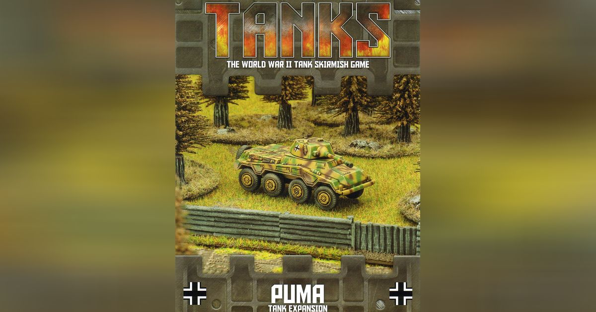 Tanks: Puma Tank Expansion | Board Game | BoardGameGeek